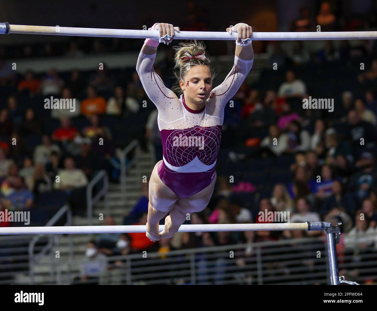 Alabama gymnastics uneven bars hi-res stock photography and images - Alamy