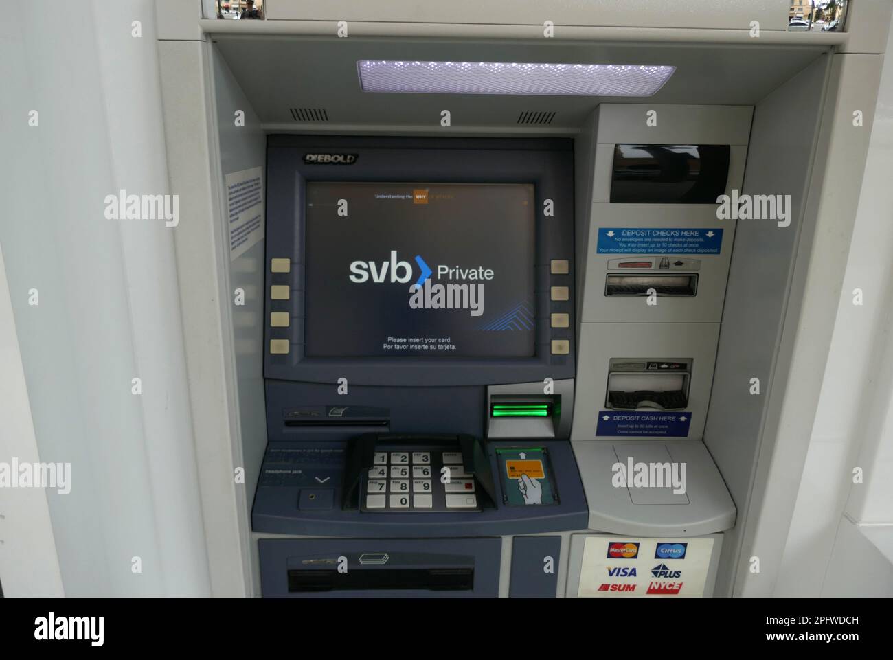 Beverly Hills, California, USA 18th March 2023 SVB Silicon Valley Bank ...