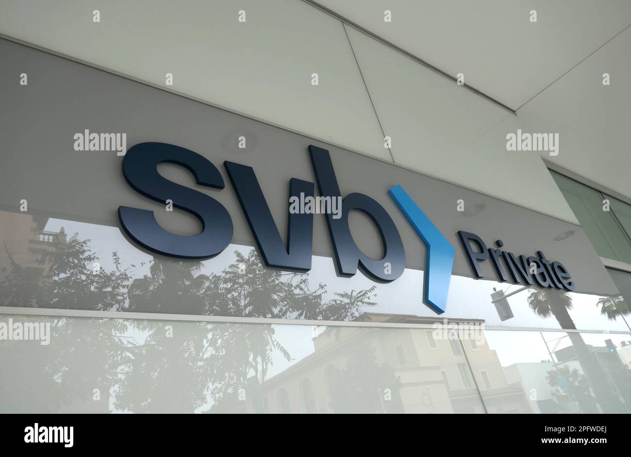 Beverly Hills, California, USA 18th March 2023 SVB Silicon Valley Bank ...