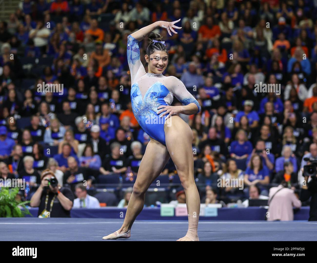 March 18, 2023: Florida's Kayla Dicello does her floor routine during ...