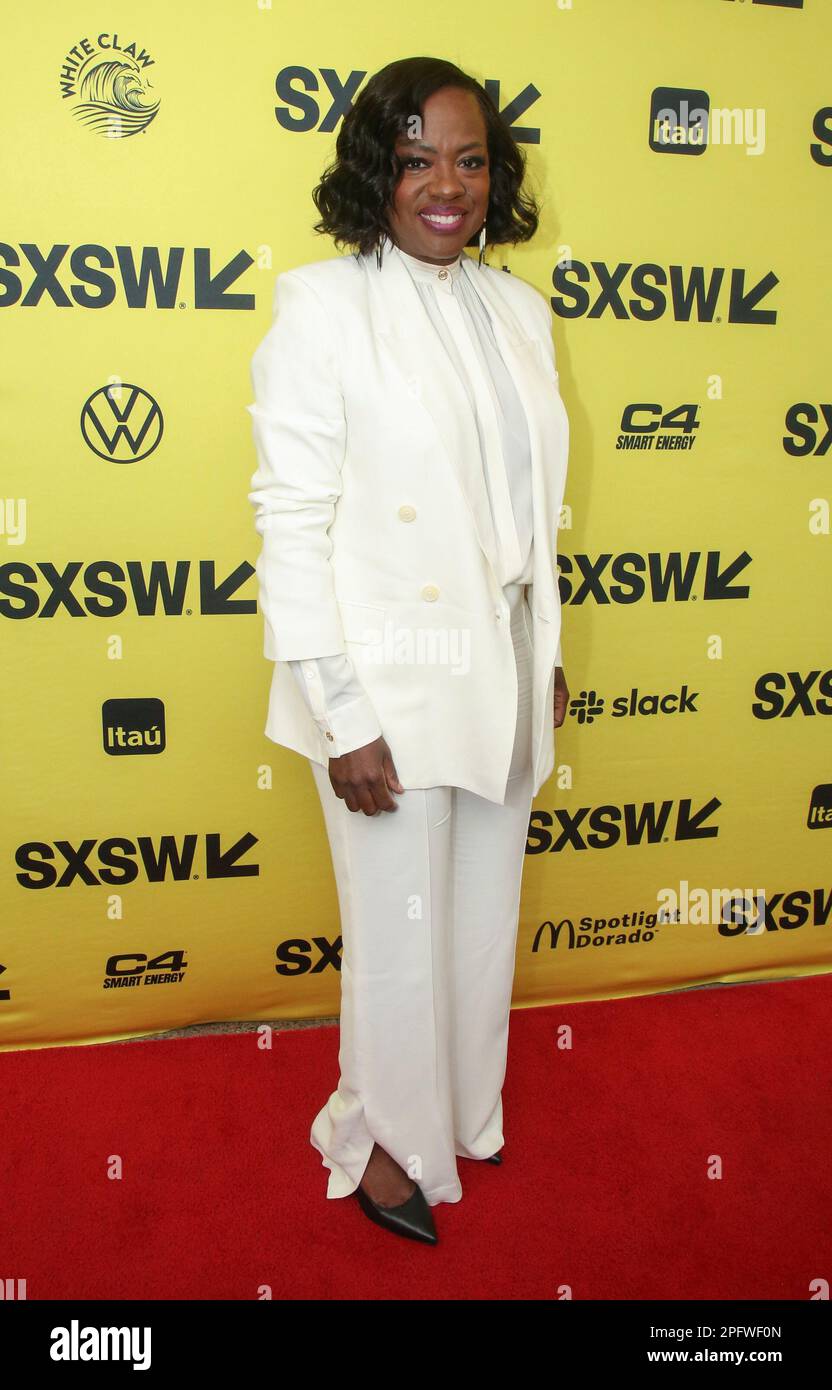 Viola Davis arrives for the world premiere of "Air," at the Paramount ...