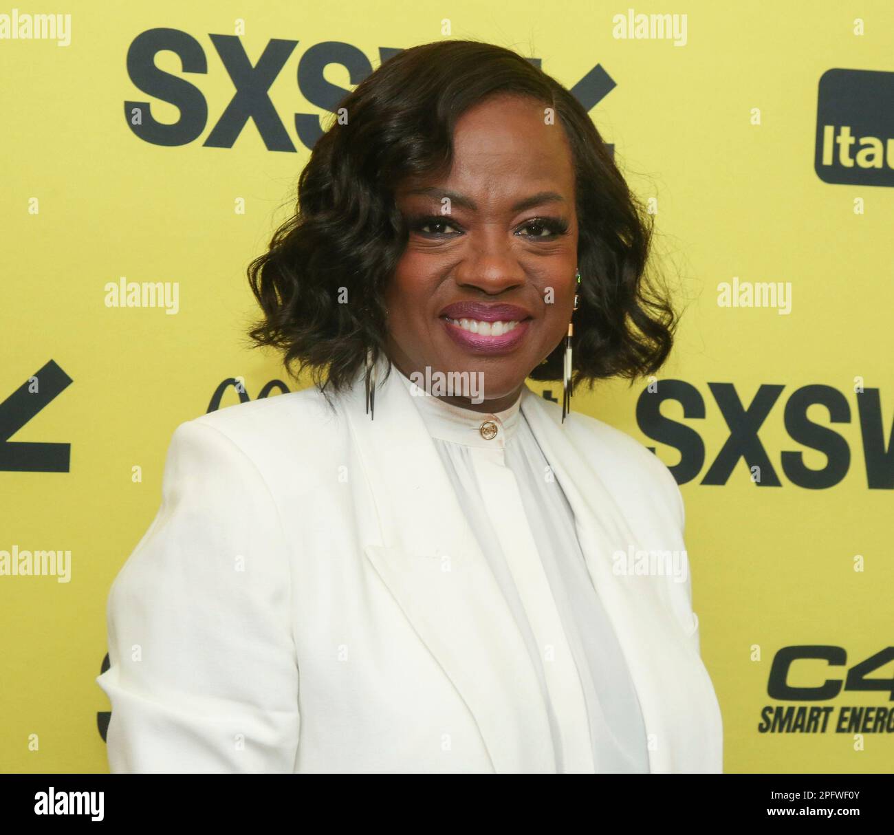 Viola Davis arrives for the world premiere of "Air," at the Paramount ...