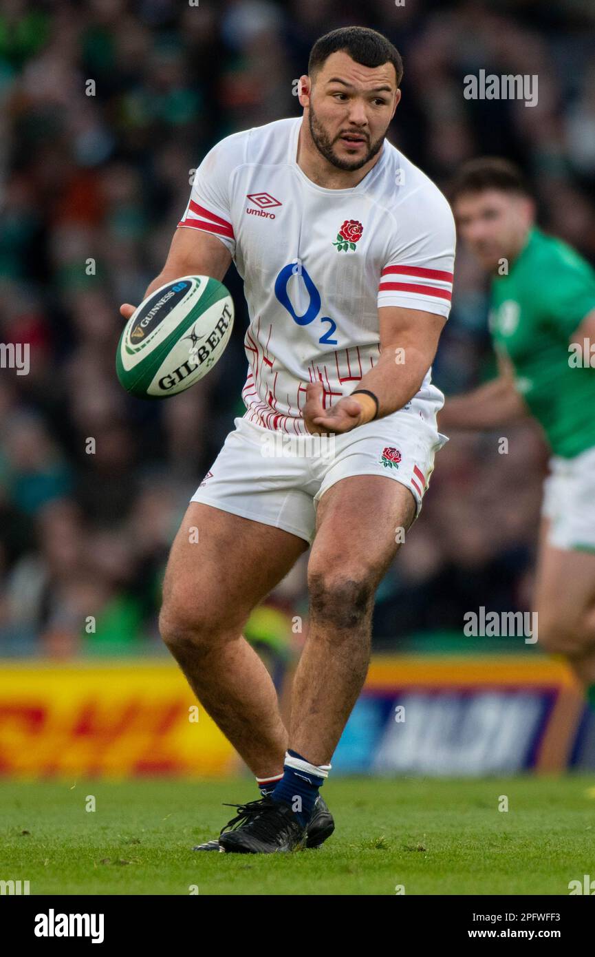 Ellis Genge of England during the Guinness Six Nations Round 5 match ...