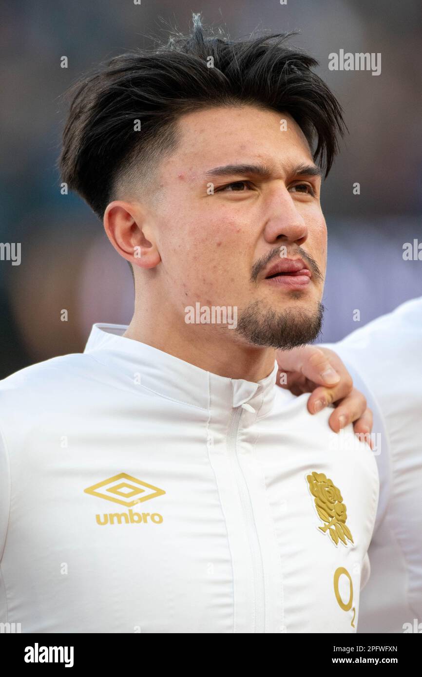 Dublin, Ireland. 19th Mar, 2023. Marcus Smith of England during the ...
