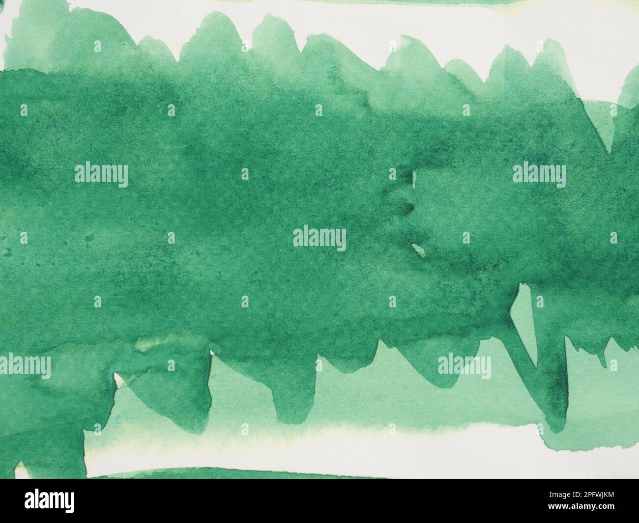 Abstract background and texture pattern green color flow on white ...