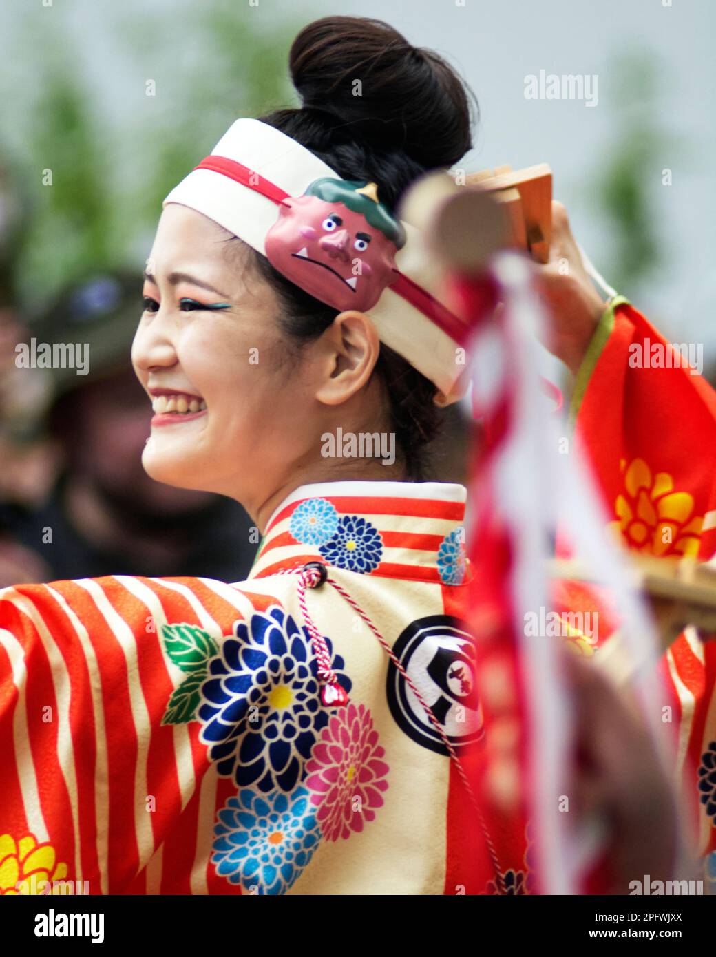 Tokyo, Japan - August 27, 2022: Photo of yosakoi dancer at the Yosakoi ...