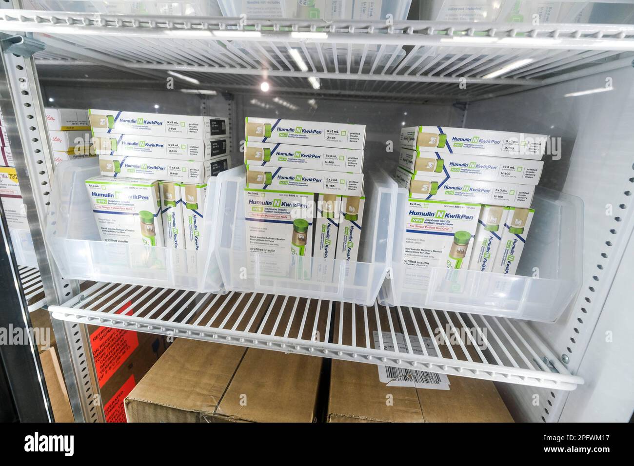 Los Angeles, United States. 18th Mar, 2023. Thousands of doses of ...