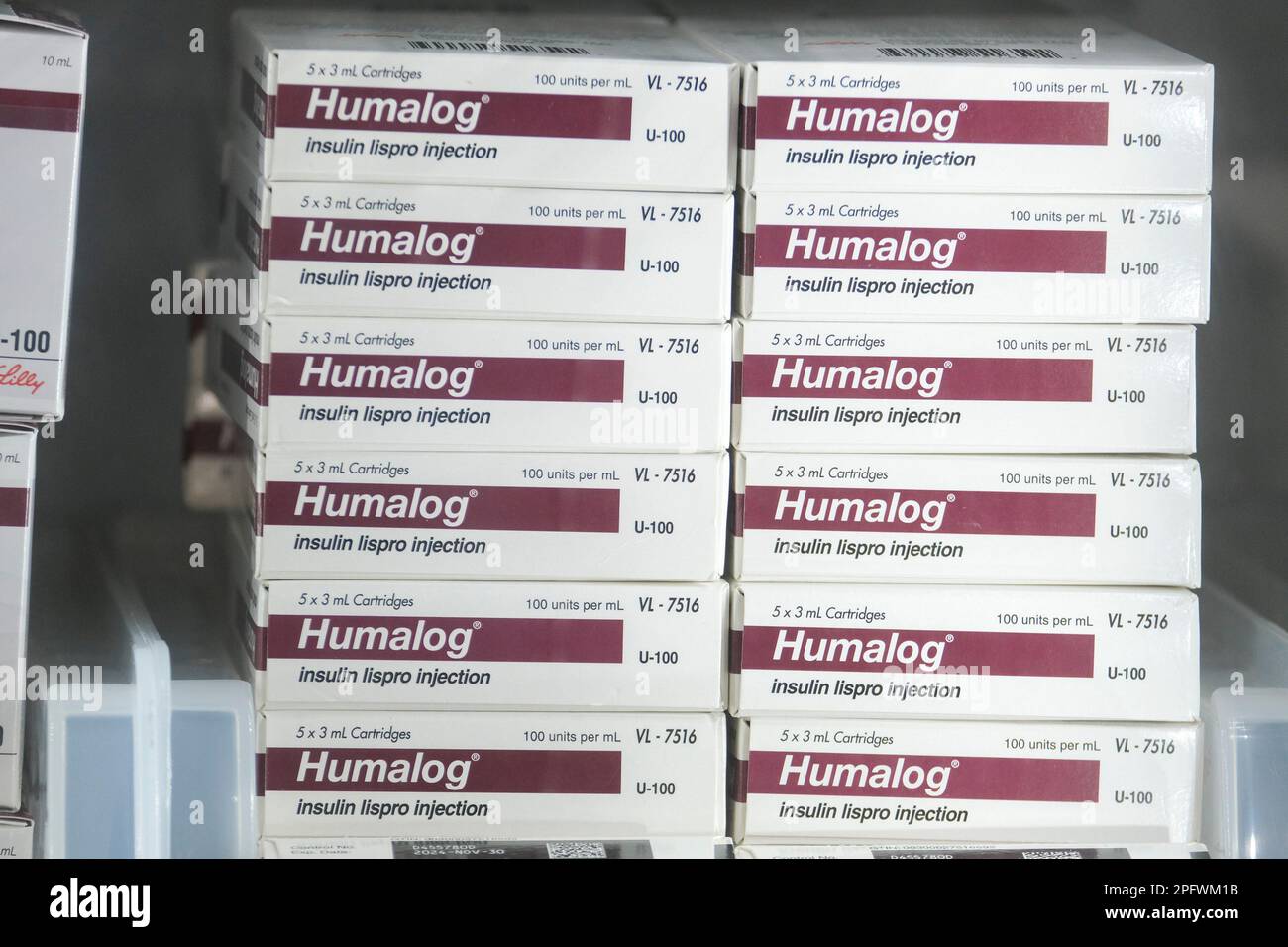 Los Angeles, United States. 18th Mar, 2023. Thousands of doses of ...