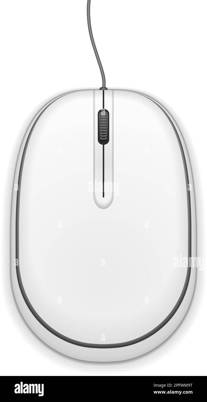 Vertical computer mouse Stock Vector Images - Alamy