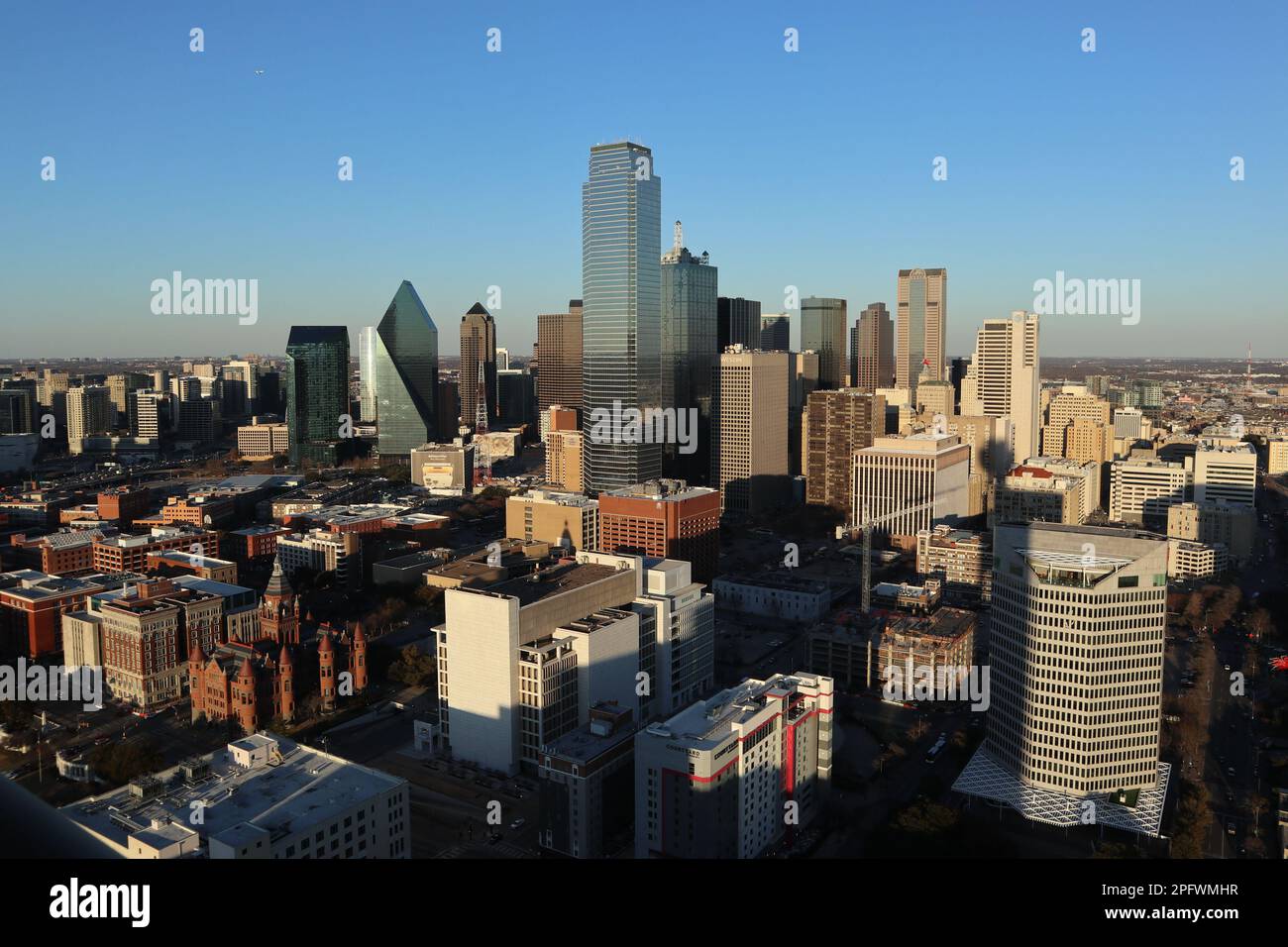 Dallas Skyline, Texas Stock Photo - Alamy