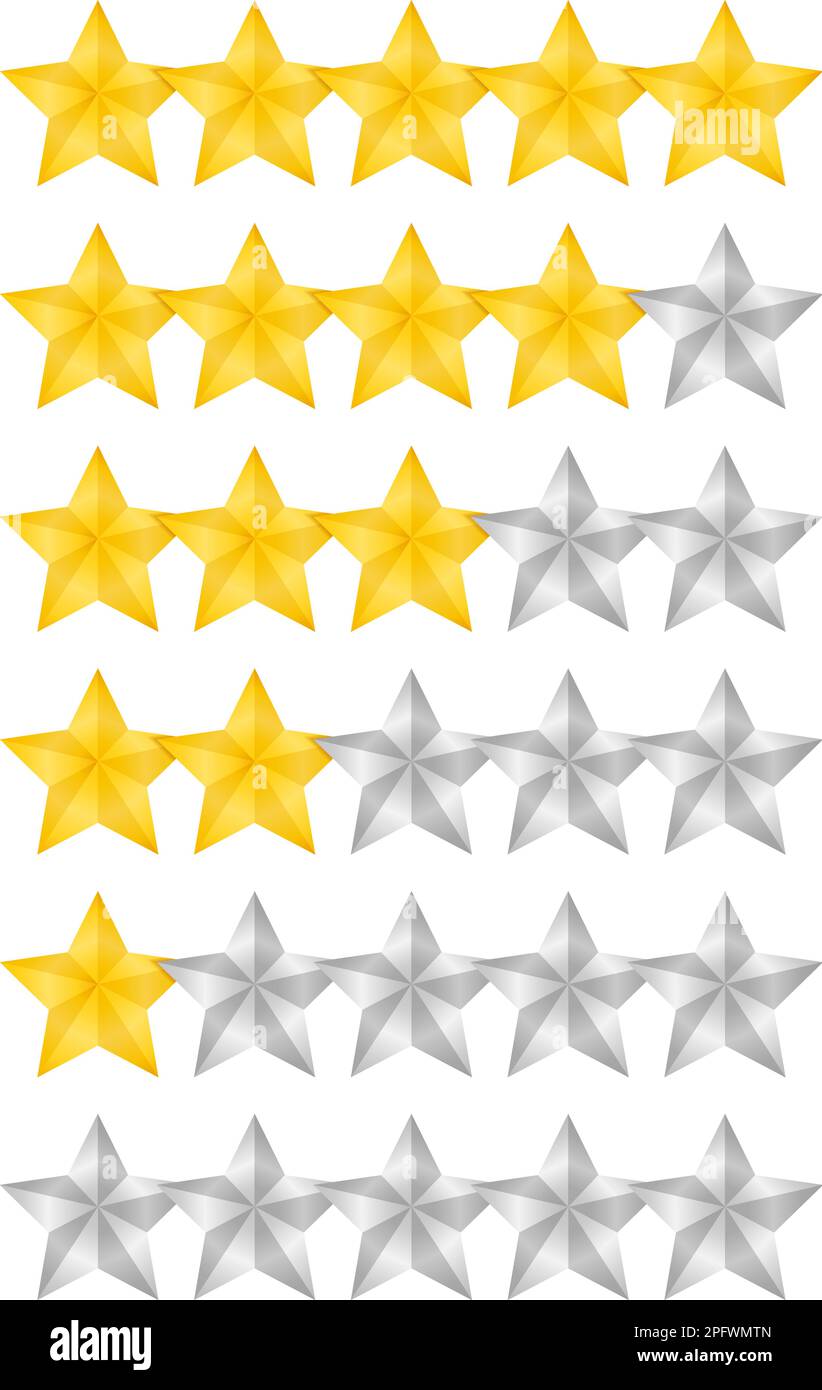 Rating stars on white background, vector eps10 illustration Stock ...