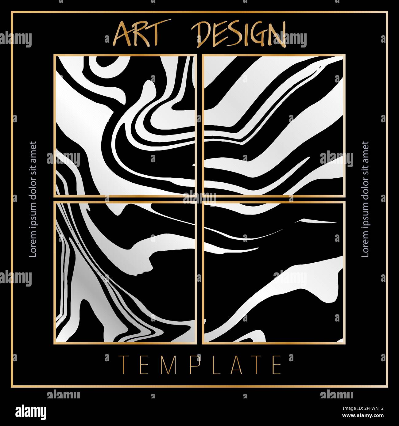 Abstract design layout. Corporate graphics template for covers, posters ...