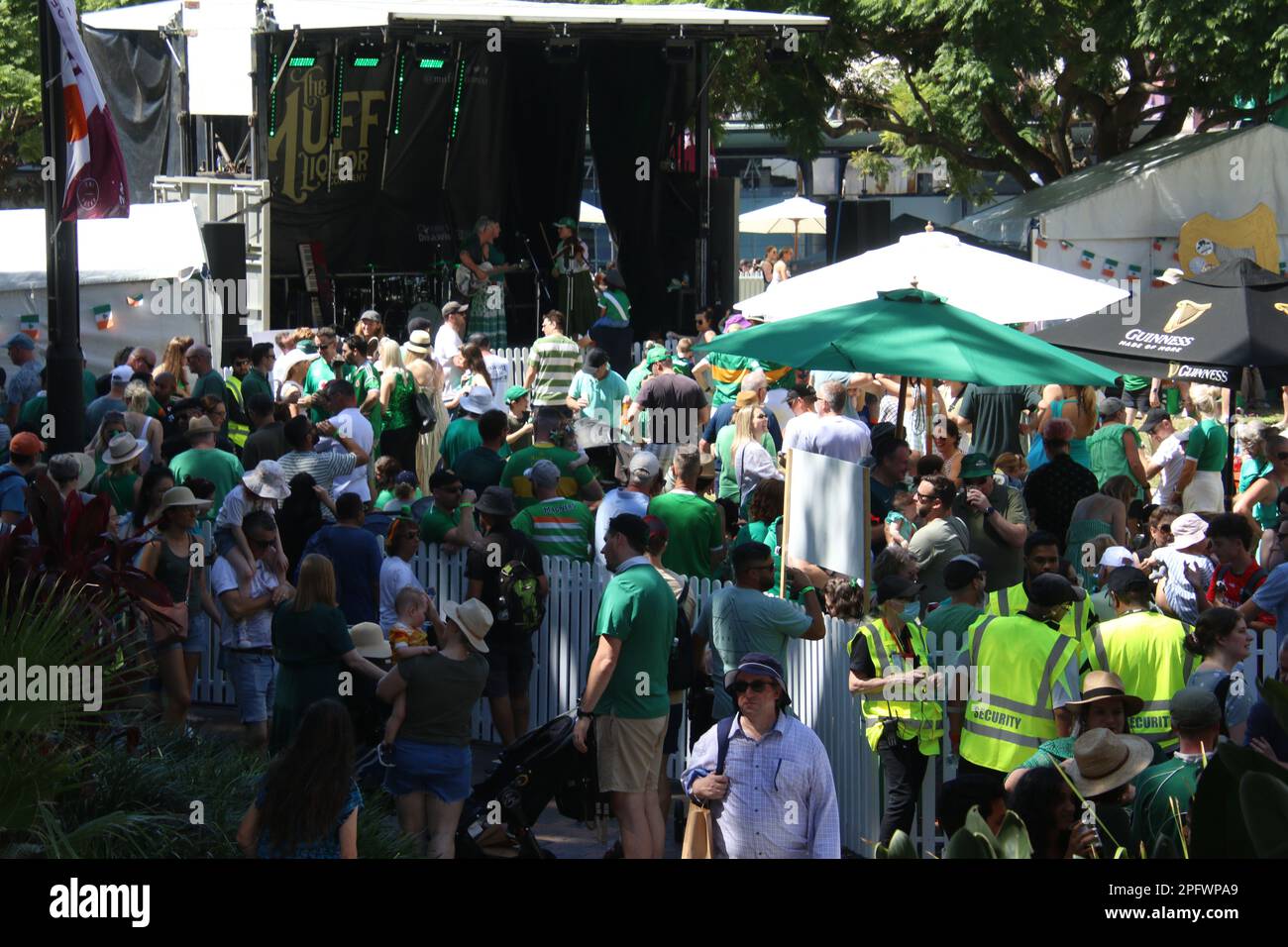 Sydney, Australia. 19th March 2023. St Patrick’s Day Festival. Pictured ...