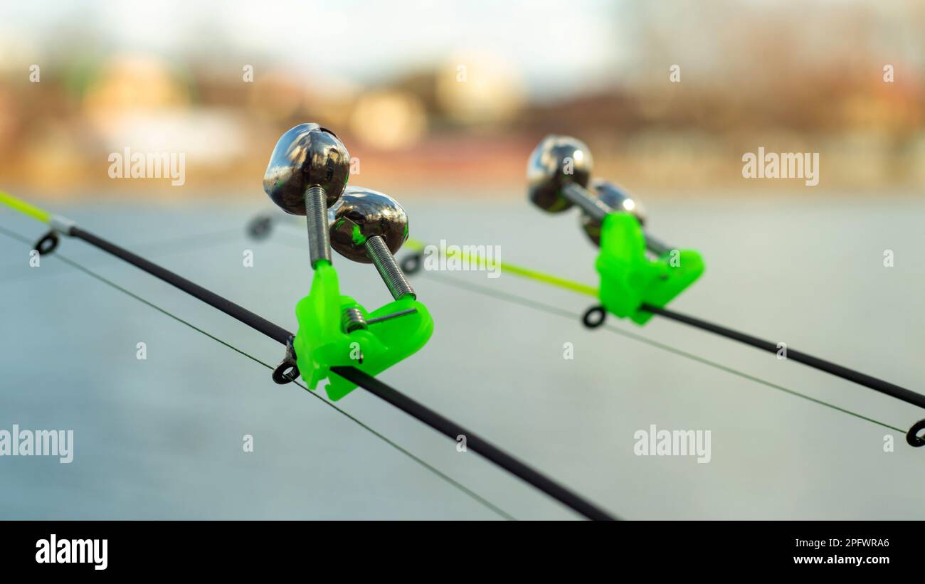 Feeder method fishing rods hi-res stock photography and images - Alamy