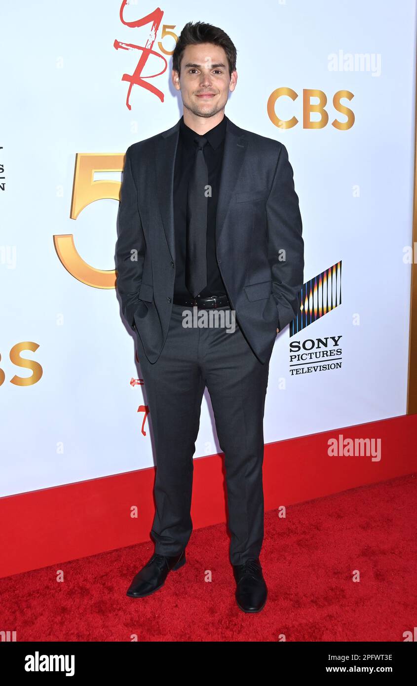 Mark Grossman arriving at the 50th Anniversary of The Young and The ...