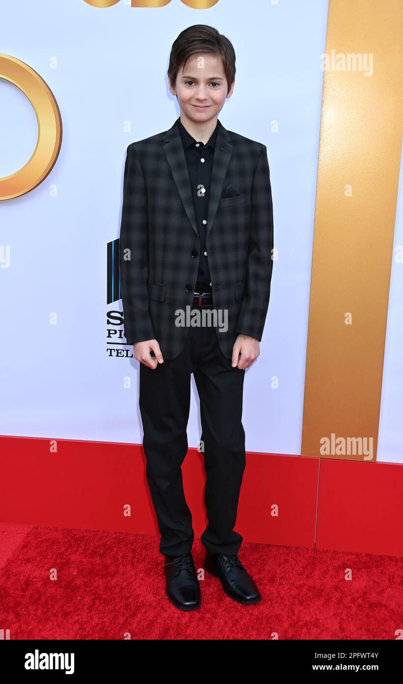 Judah Mackey arriving at the 50th Anniversary of The Young and The Restless held at The Vibiana ...