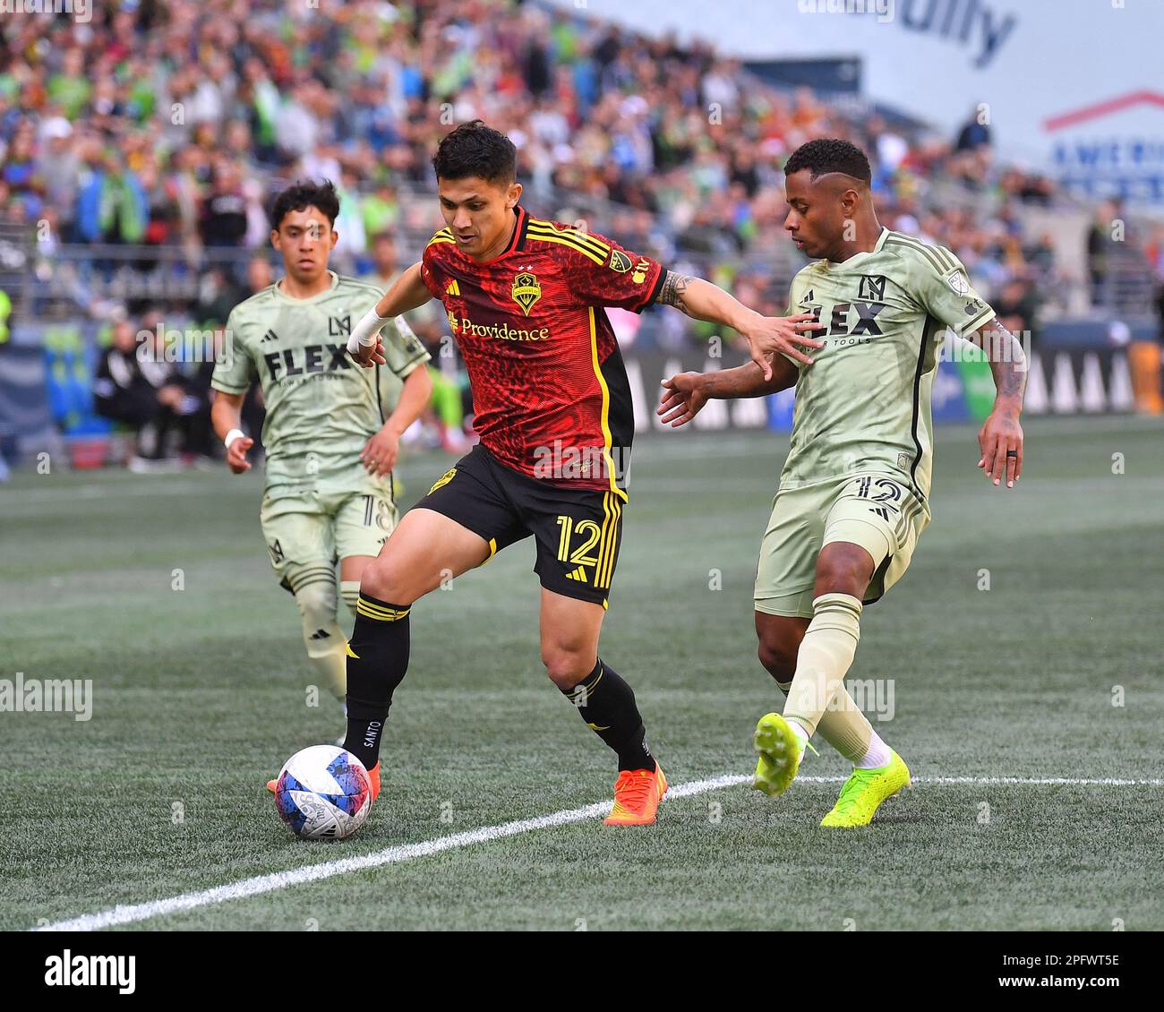 March 18, 2023: Seattle Sounders forward Fredy Montero (12) with the ...