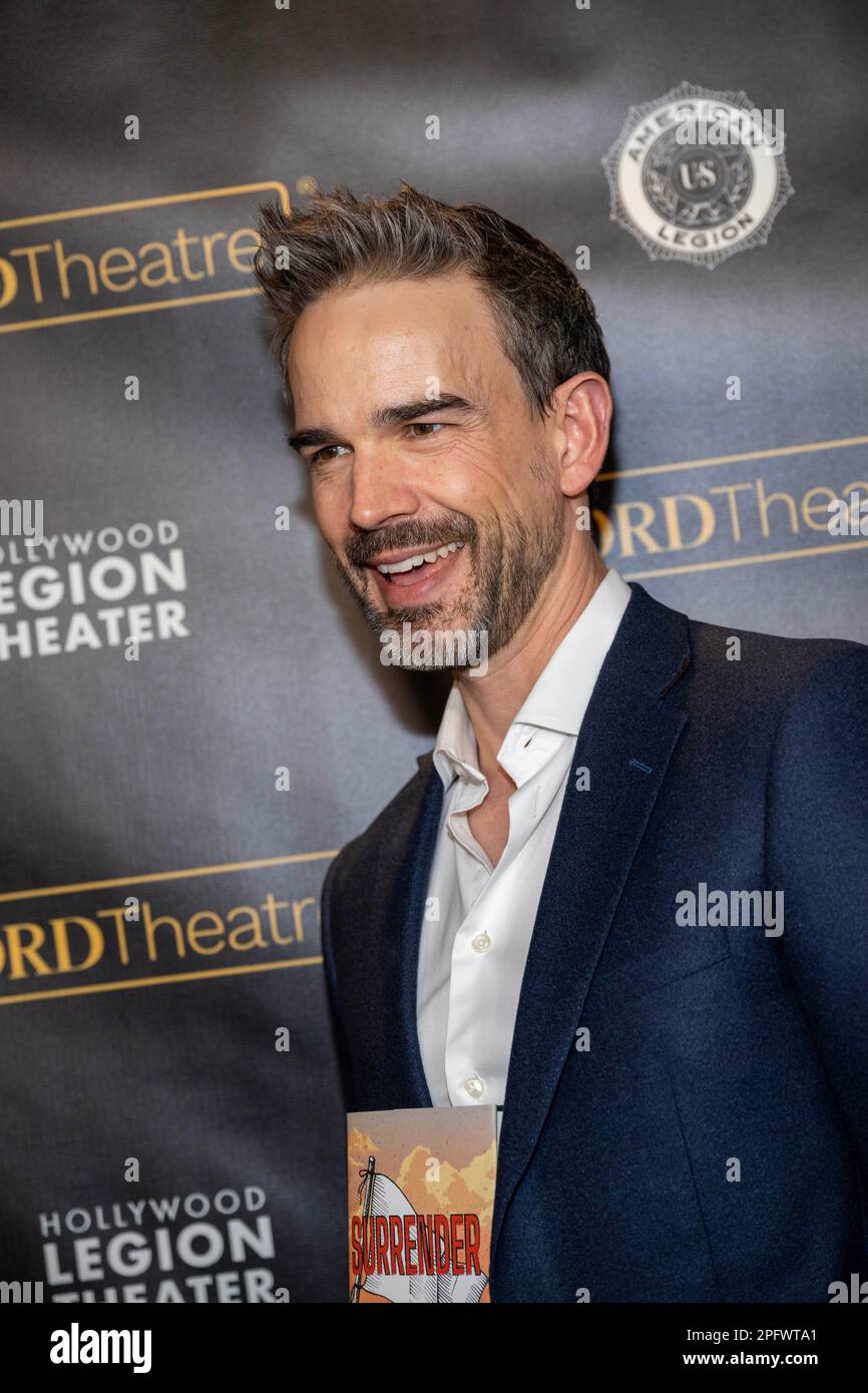 Actor Christopher Gorham attends WORDTheatre presents "An All-Star ...