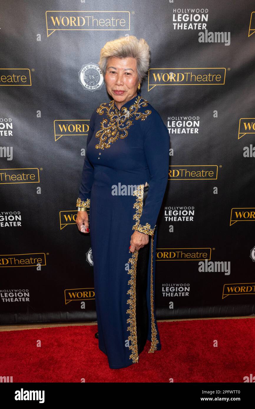 Writer Le Ly Hayslip attends WORDTheatre presents "An All-Star ...