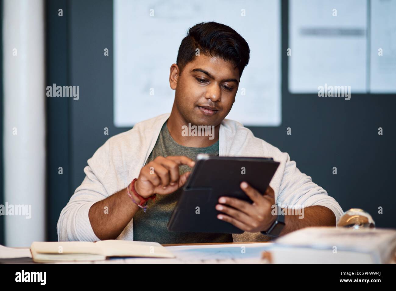 Cutting edge tech for cutting edge building designs. a young architect ...