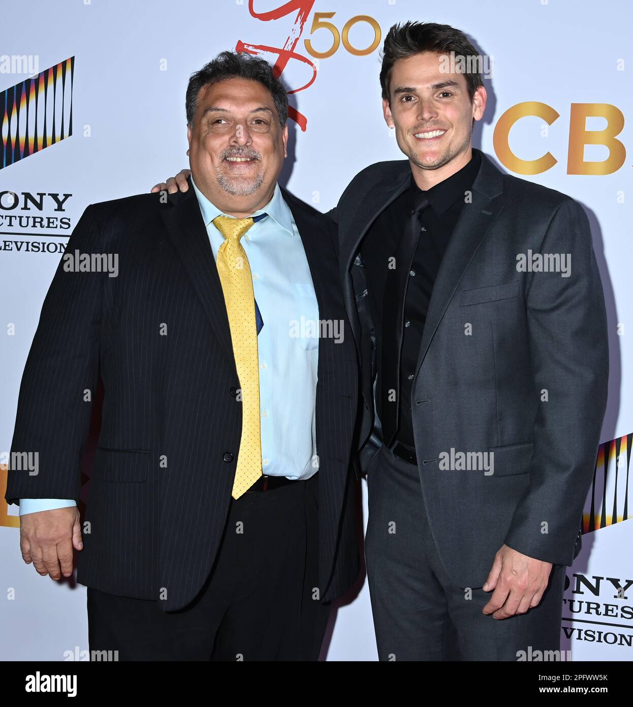 Mark Grossman arriving at the 50th Anniversary of The Young and The ...