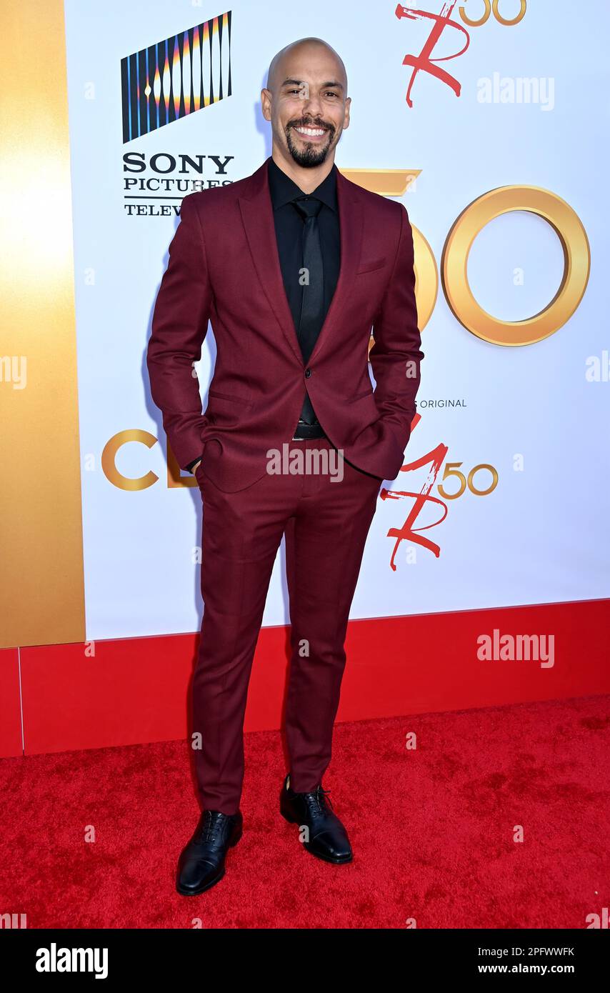 Bryton James arriving at the 50th Anniversary of The Young and The ...