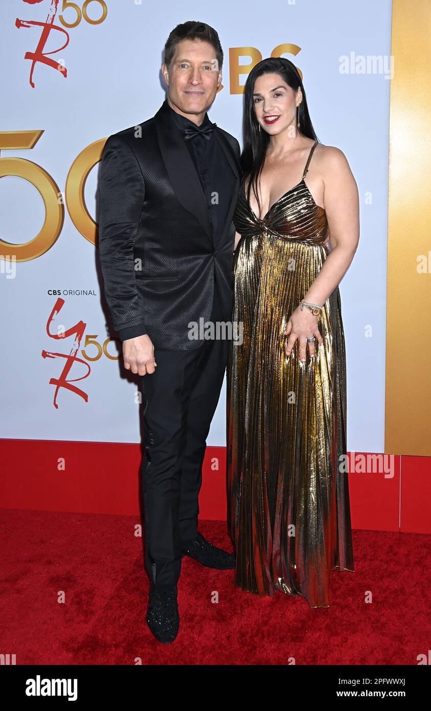 Sean Kanan & wife Michele Kanan arriving at the 50th Anniversary of The ...