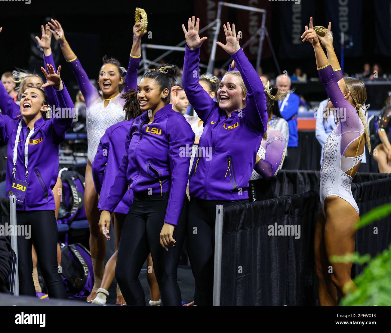 Lsu gymnastics hi-res stock photography and images - Alamy