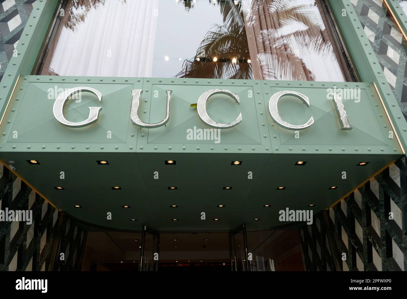 Beverly Hills, California, USA 18th March 2023 Gucci Store on Rodeo ...