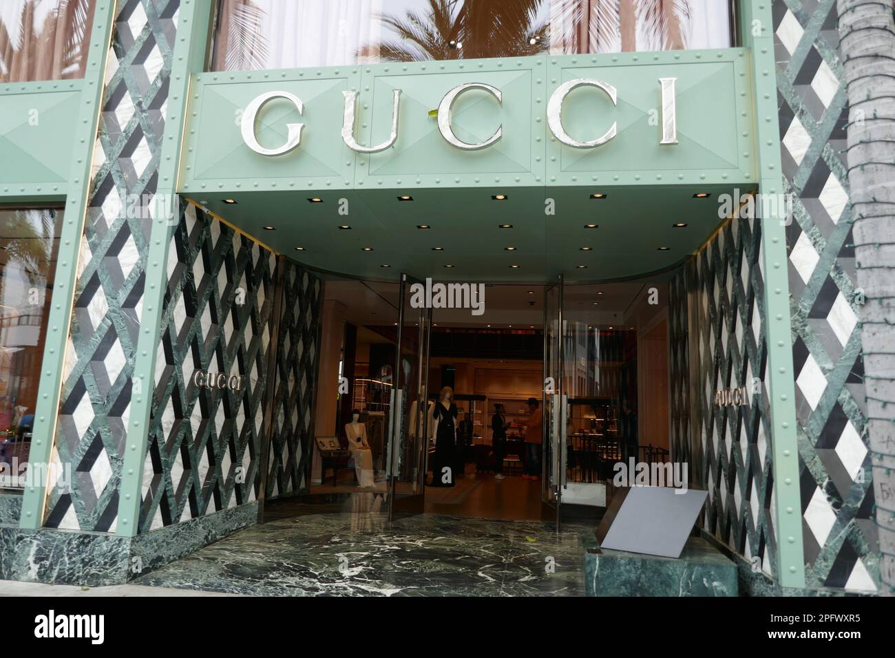 Beverly Hills, California, USA 18th March 2023 Gucci Store on Rodeo ...