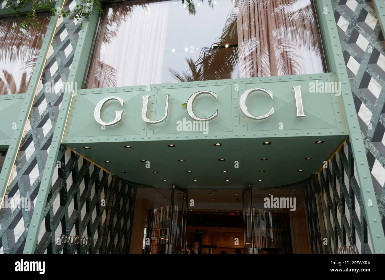 Beverly Hills, California, USA 18th March 2023 Gucci Store on Rodeo ...