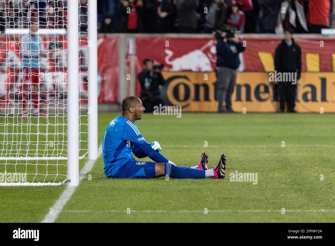 Harrison, United States. 18th Mar, 2023. Goalkeeper Eloy Room (1) of ...