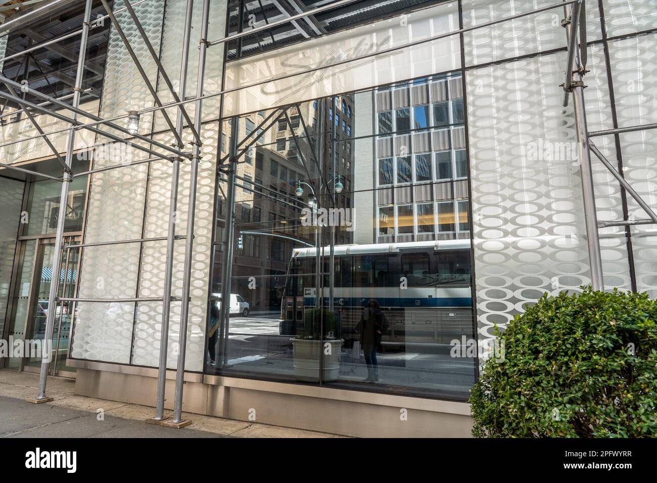 New York, United States. 18th Mar, 2023. View of Signature Bank branch ...