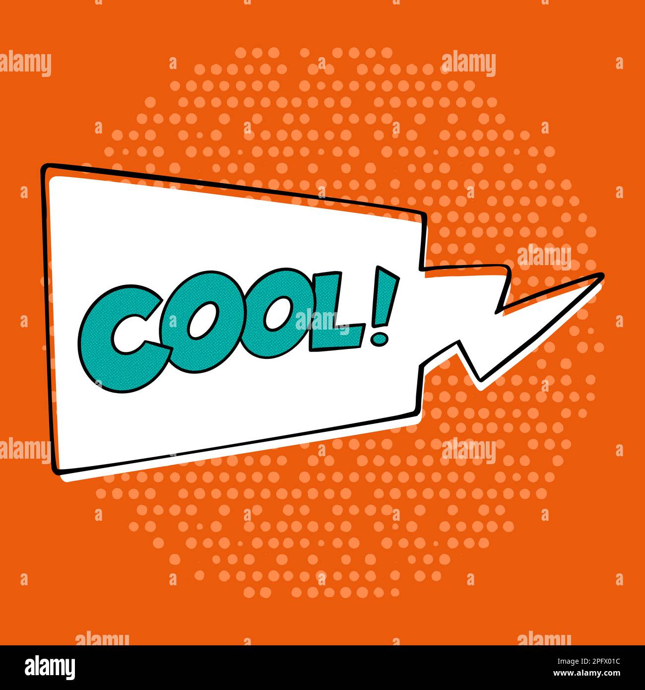 Pop Art lettering. Comic book style. Vector Stock Vector Image & Art ...