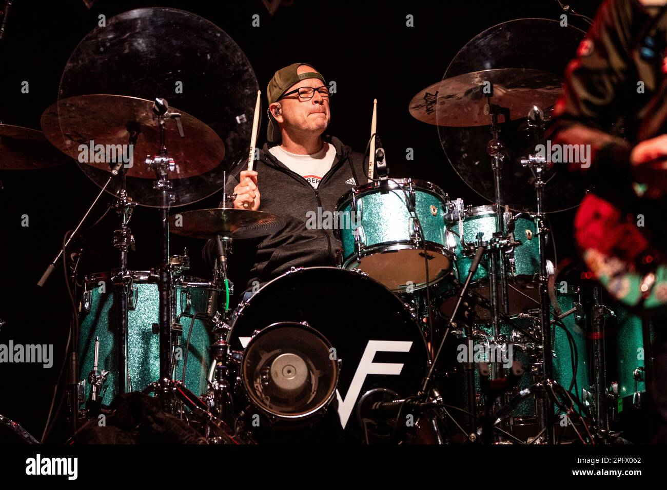 Patrick Wilson of Weezer performs at the Innings Festival on Saturday ...