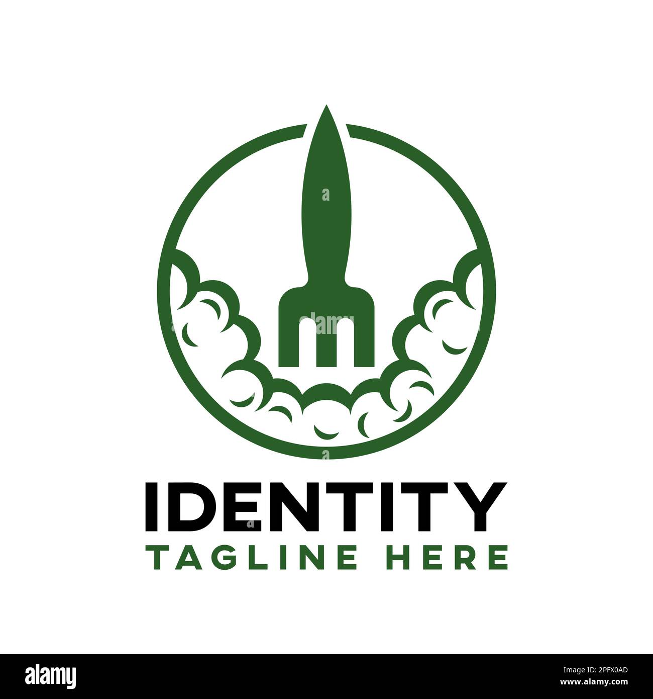 Modern express food logo. Vector illustration Stock Vector Image & Art ...