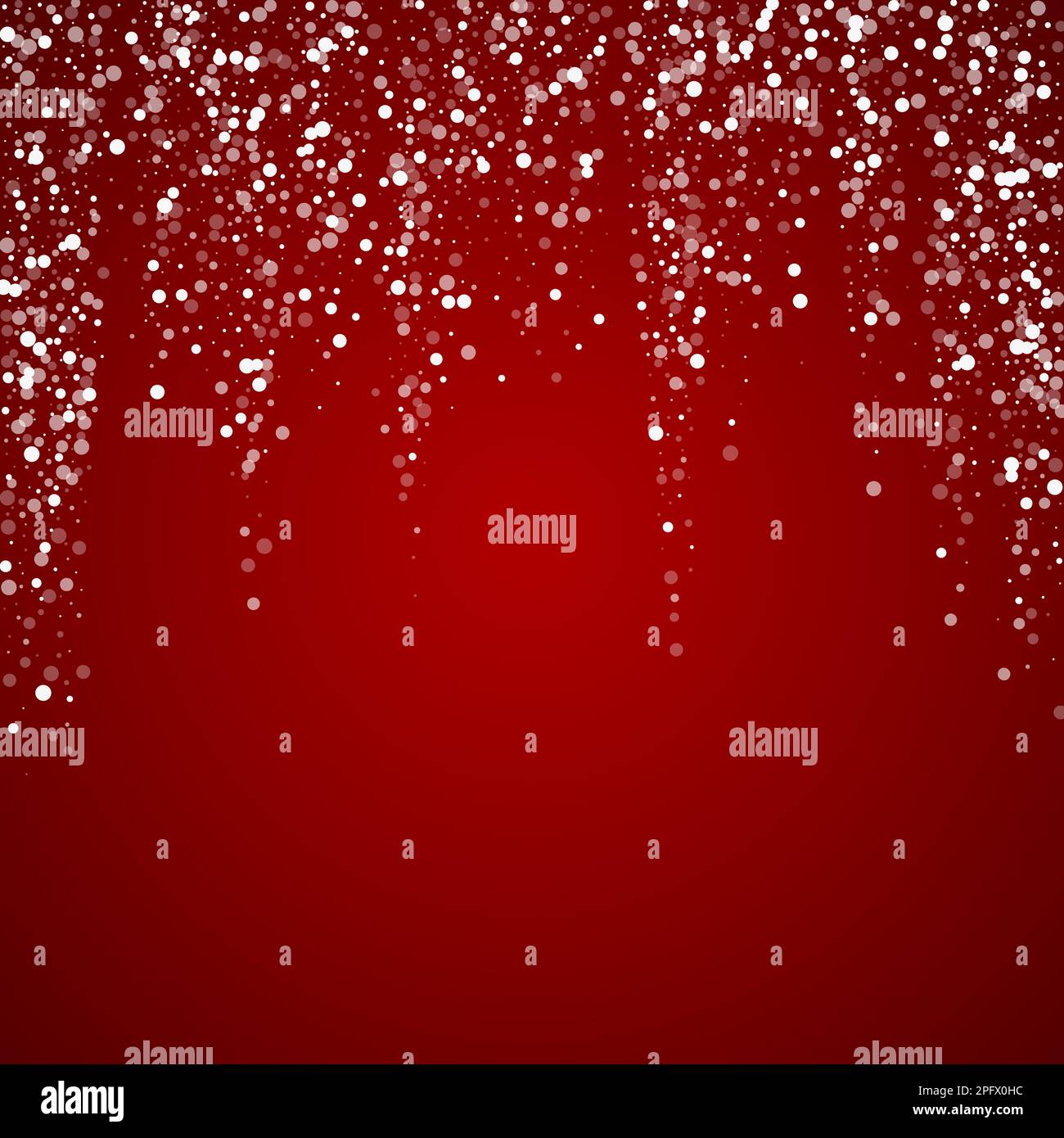 Snowfall overlay christmas background. Subtle flying snow flakes and ...