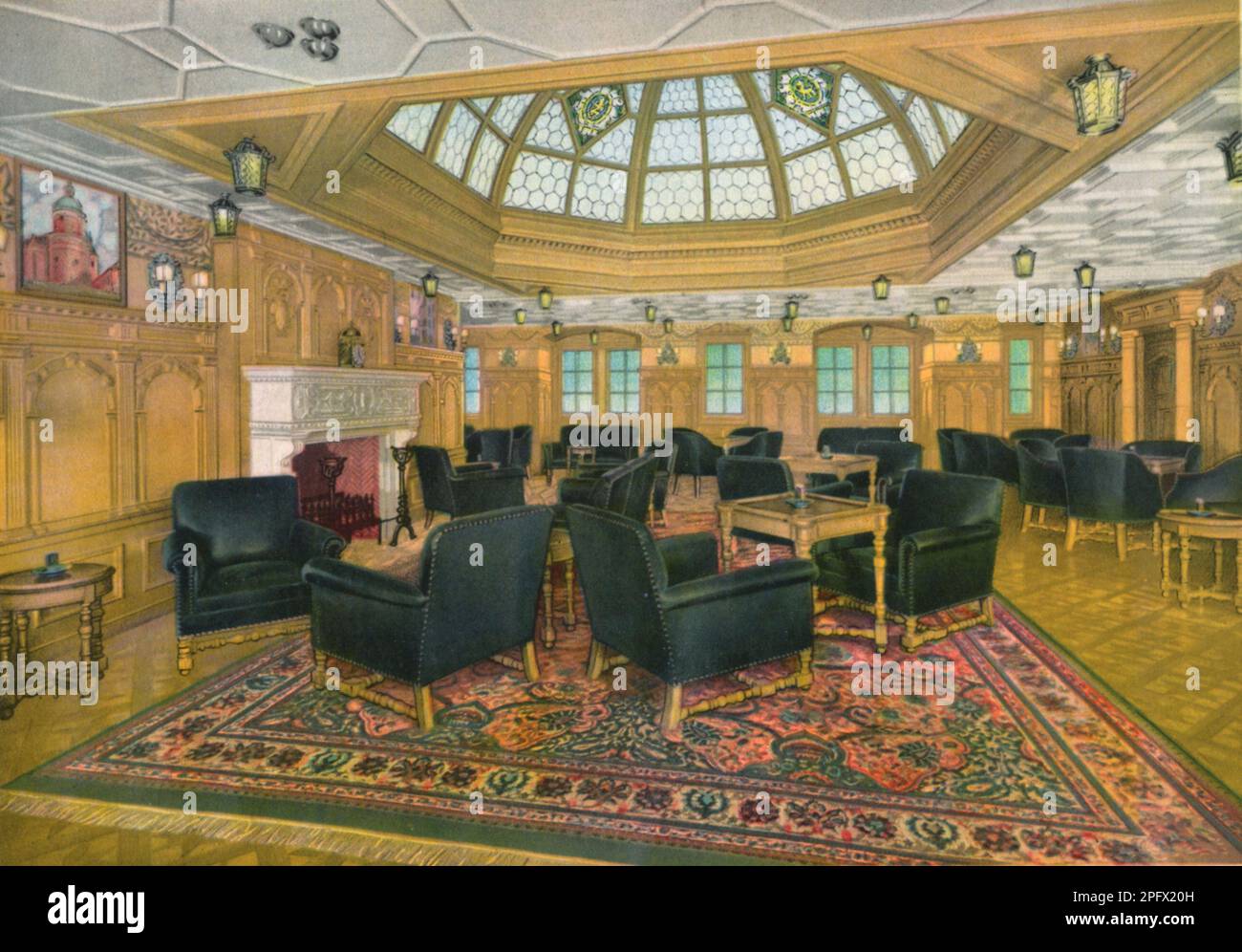 Swedish Amerika Linien's ship M/S Gripsholm. The ship that was ...