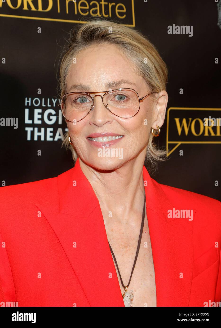 Hollywood, California - Sharon Stone. Honor In Their Words ...