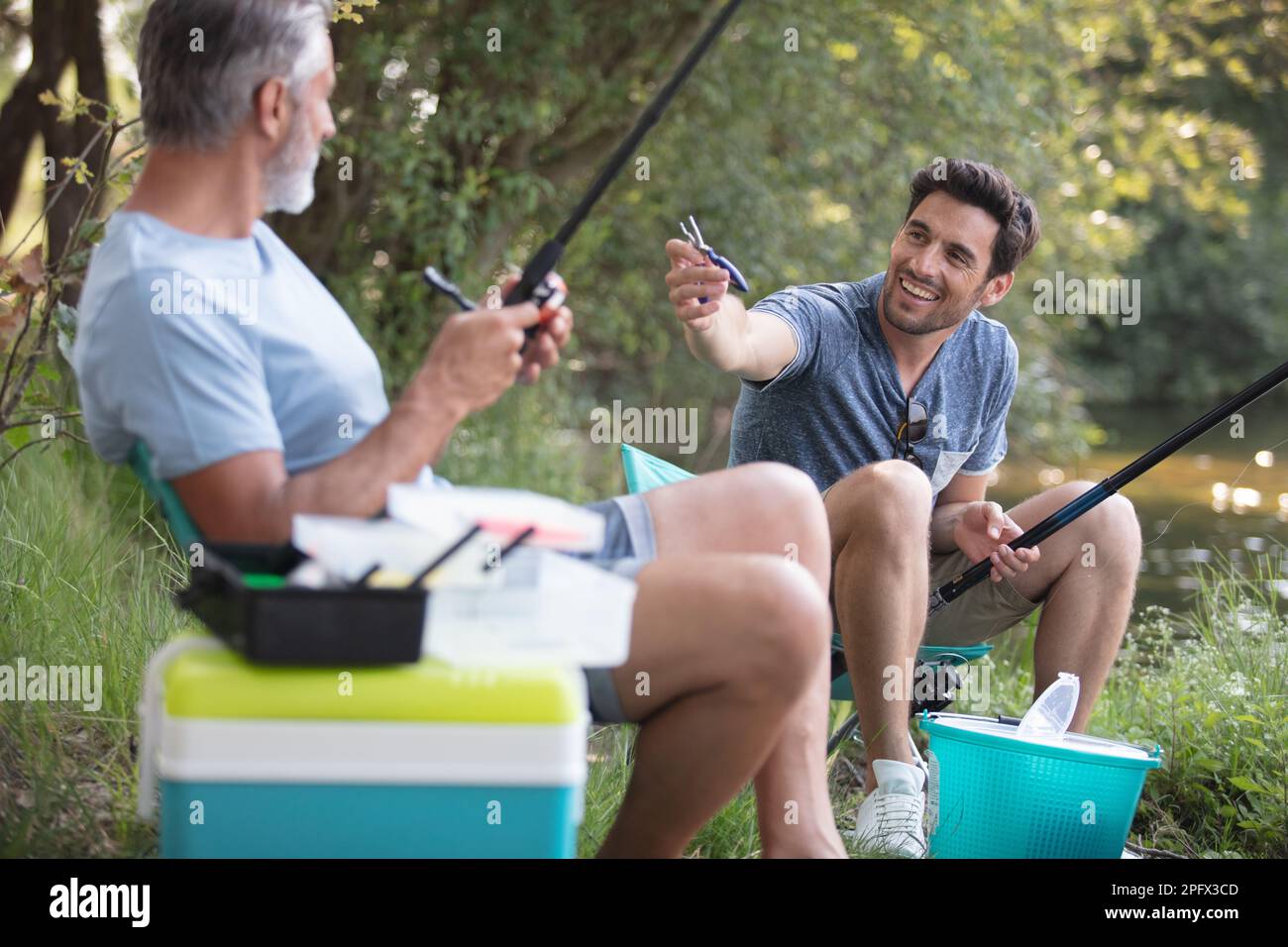 Fishing hobby male face hi-res stock photography and images - Alamy
