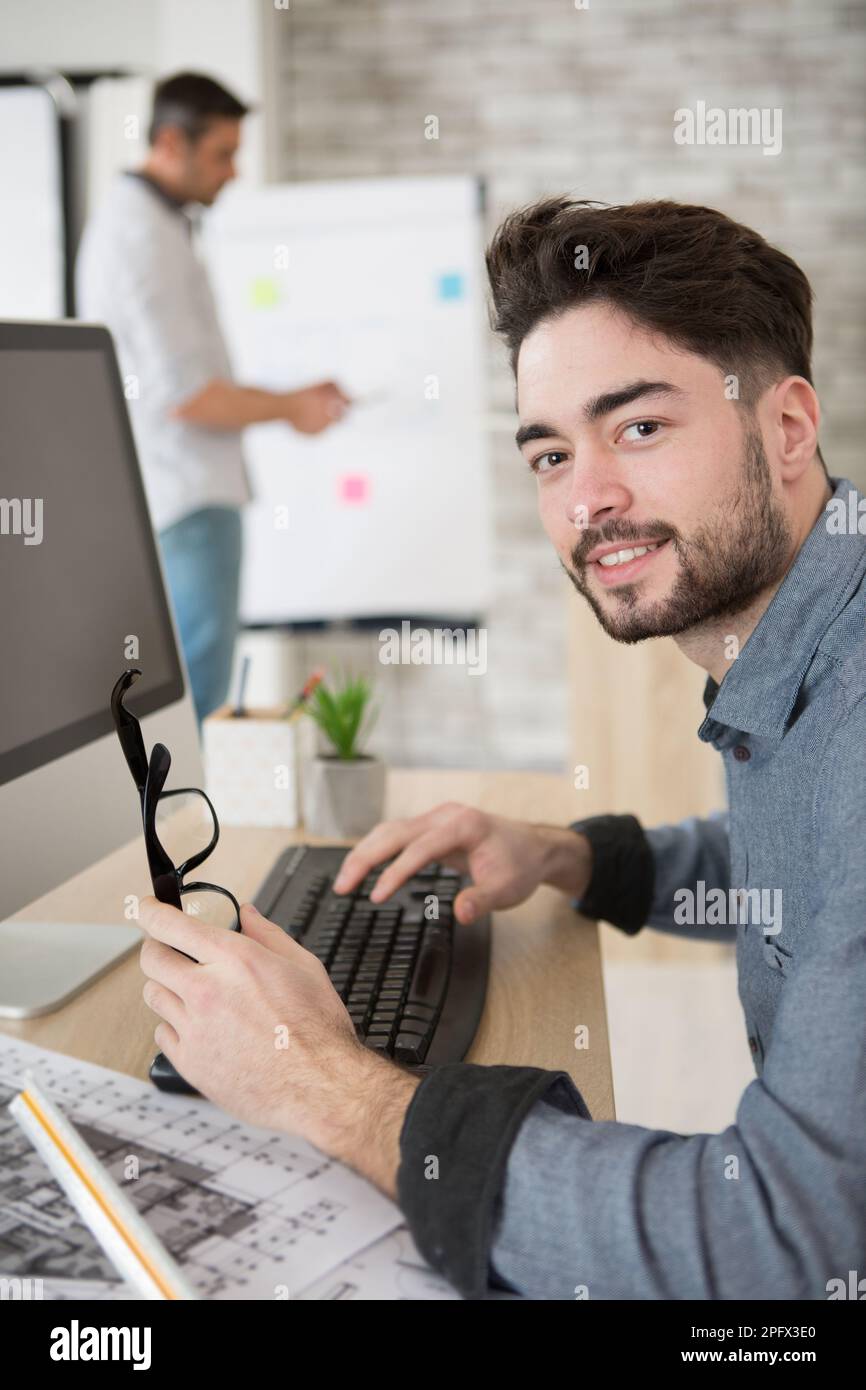student with teacher in computer lab classrom Stock Photo - Alamy