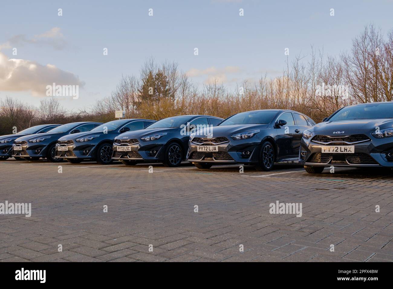 Kia car fleet hi-res stock photography and images - Alamy