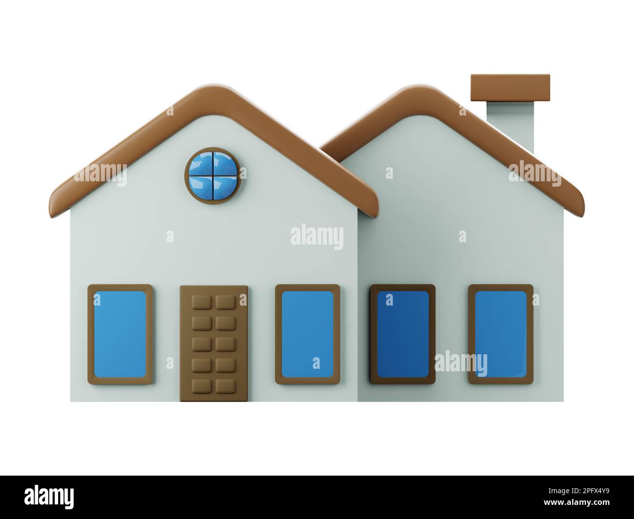 Simple 3d home hi-res stock photography and images - Alamy