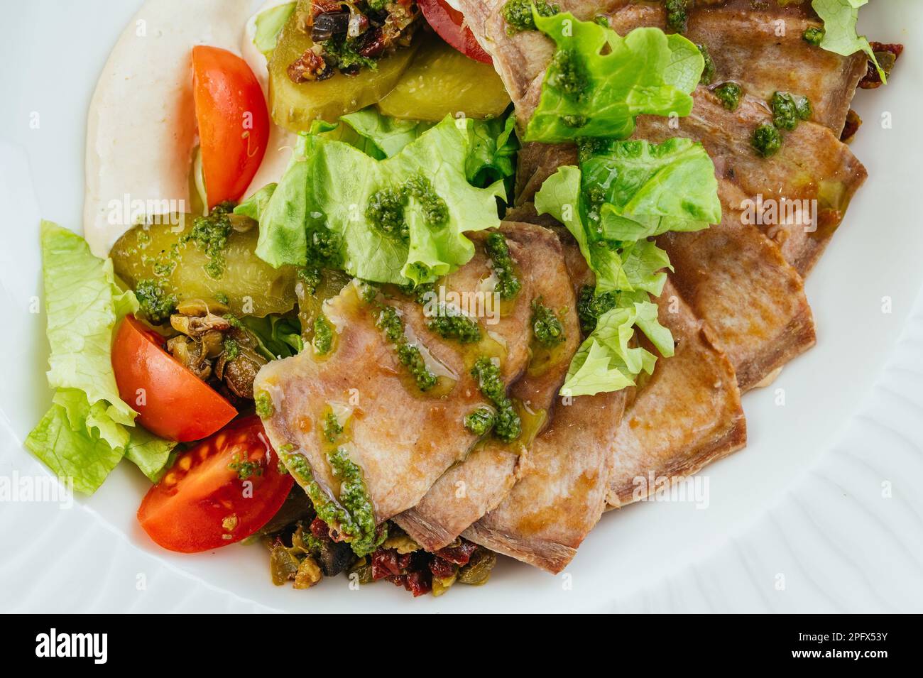restaurant food on a white background. restaurant menu. photos for the ...