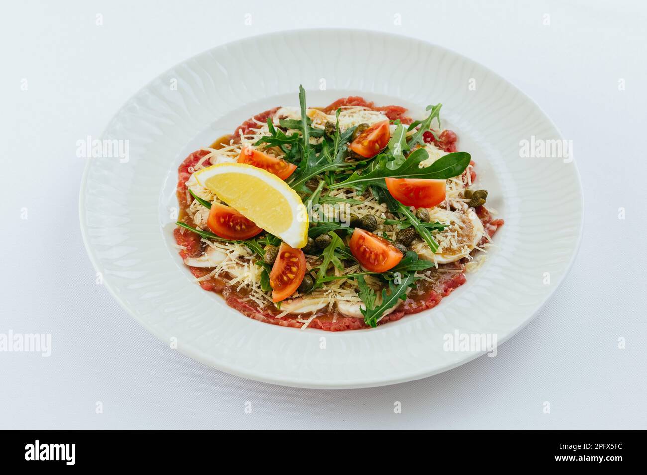 restaurant food on a white background. restaurant menu. photos for the ...