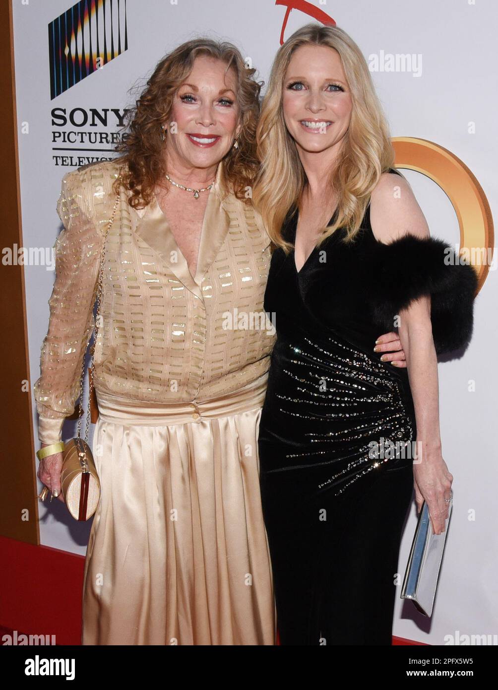 17 March 2023 - Los Angeles, California - Jaime Lyn Bauer and Lauralee Bell. CBS and Sony ...