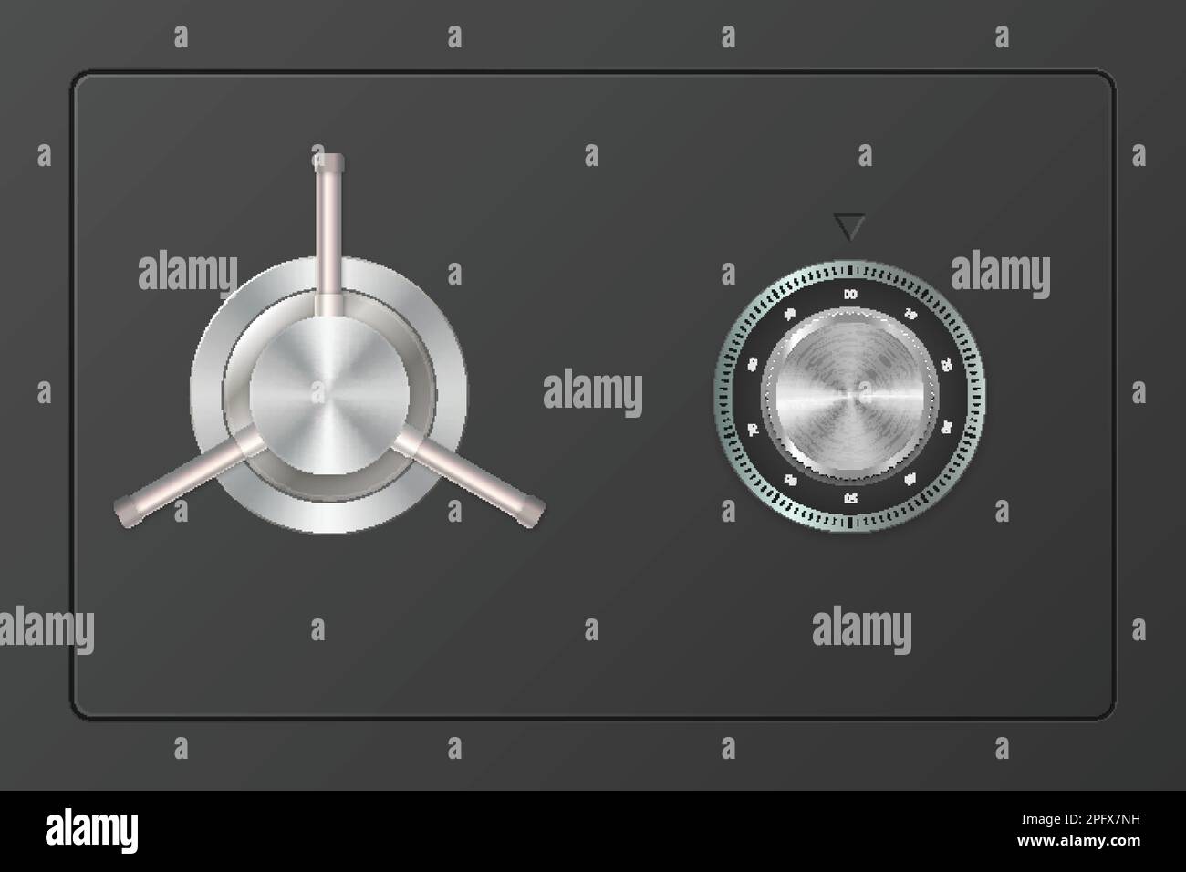 A combination padlock Stock Vector Images - Alamy
