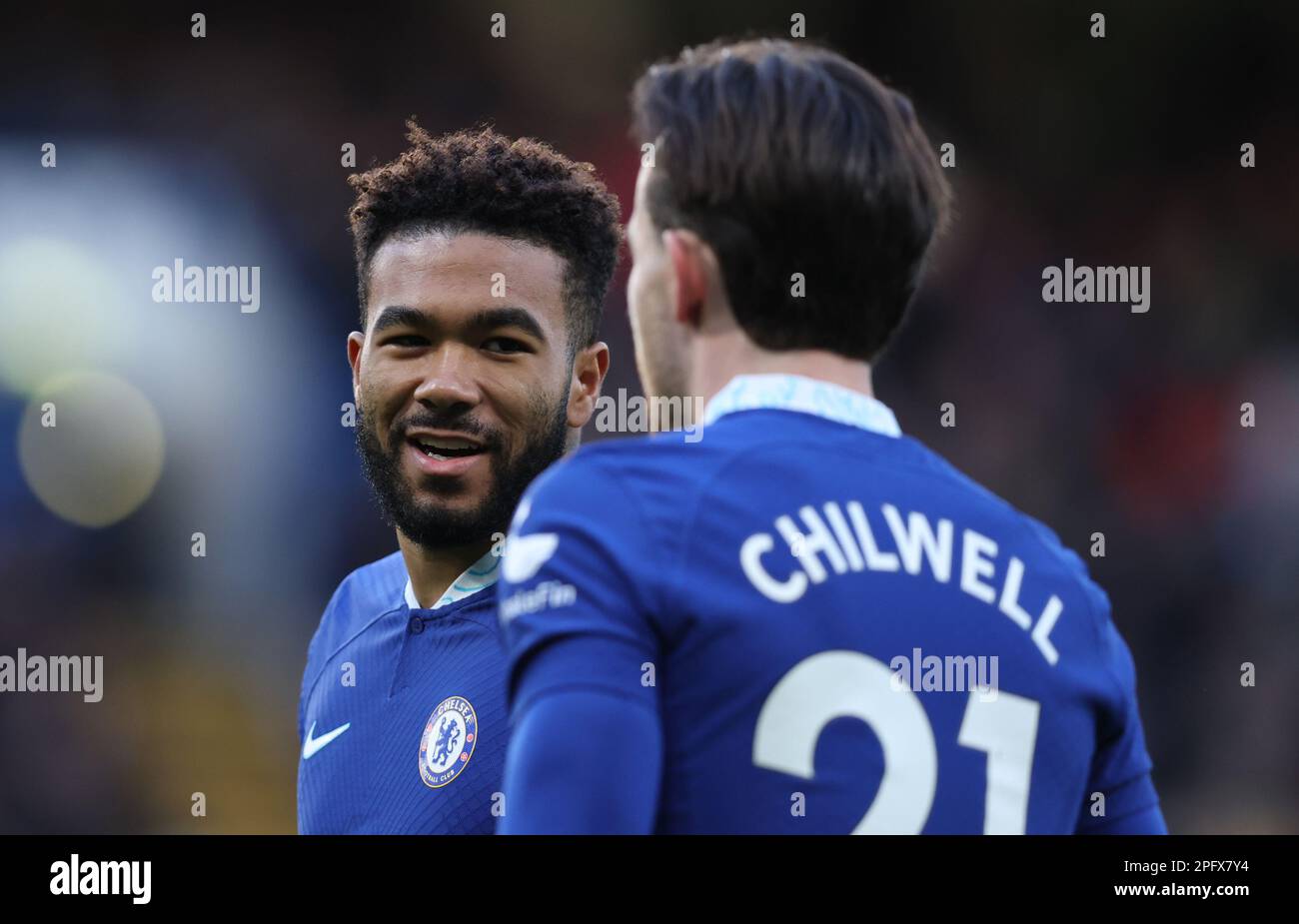 Reece james ben chilwell 2023 hi-res stock photography and images - Alamy