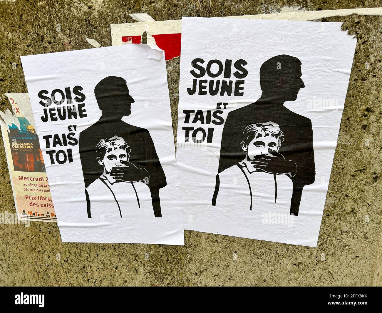 1968 france protest sign hi-res stock photography and images - Alamy