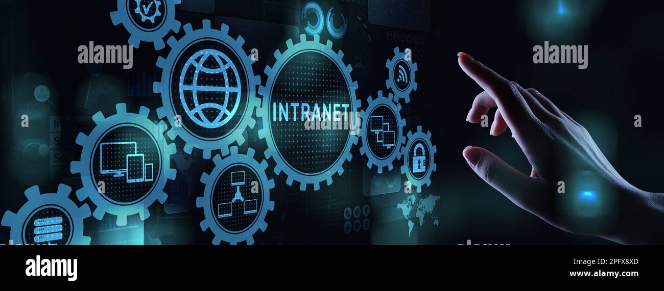 Intranet Business Corporate communication document management system ...